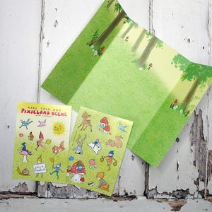 Pixieland Sticker Scene - Etsy