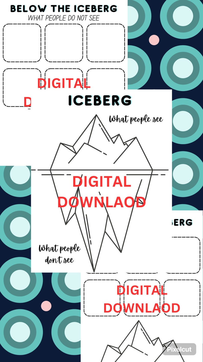 ICEBERG WORKSHEET, This is a Worksheet Pamphlet Non the Iceberg. What ...