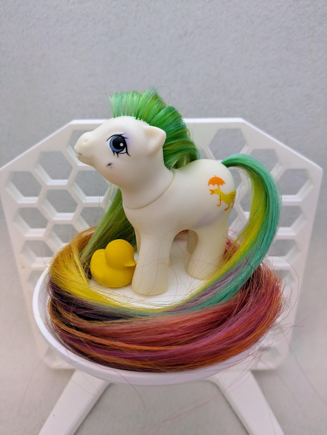 My Little Pony Custom Rehair Baby Quackers - Etsy