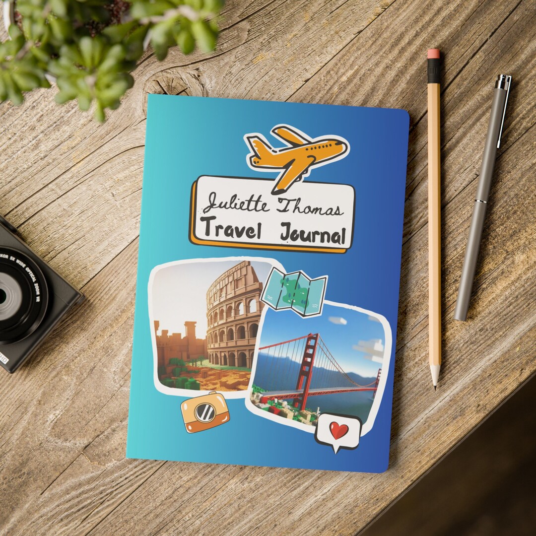 Personalized Travel Journal for Young Explorers - Custom Kids Adventure ...