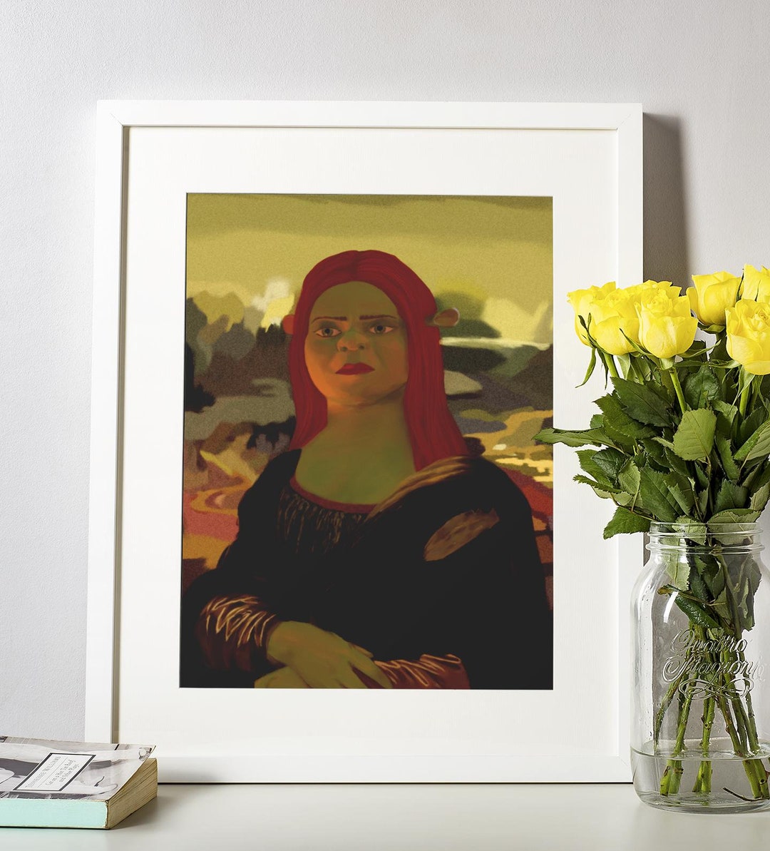 Fiona Lisa Digital Art, Digital Download - Etsy