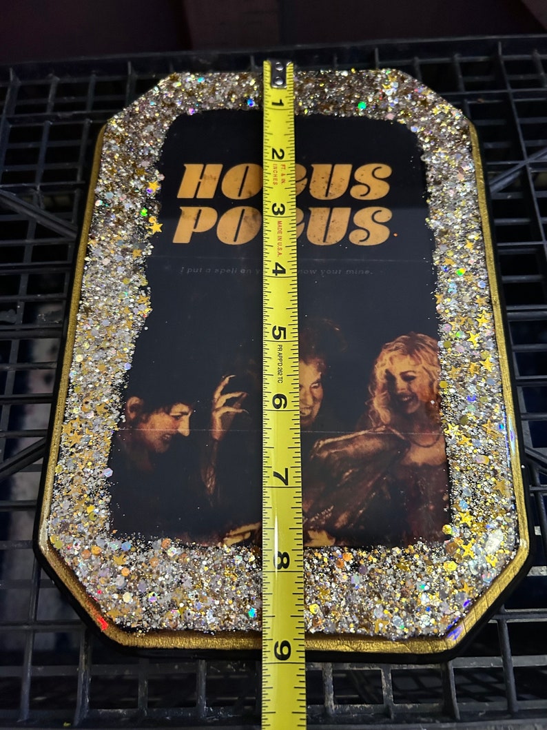 Hocus Pocus Aged Poster Horror Wall Plaque - Etsy