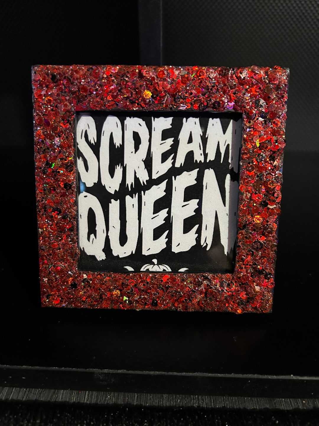 Scream Queen Small Horror Frame Decor - Etsy