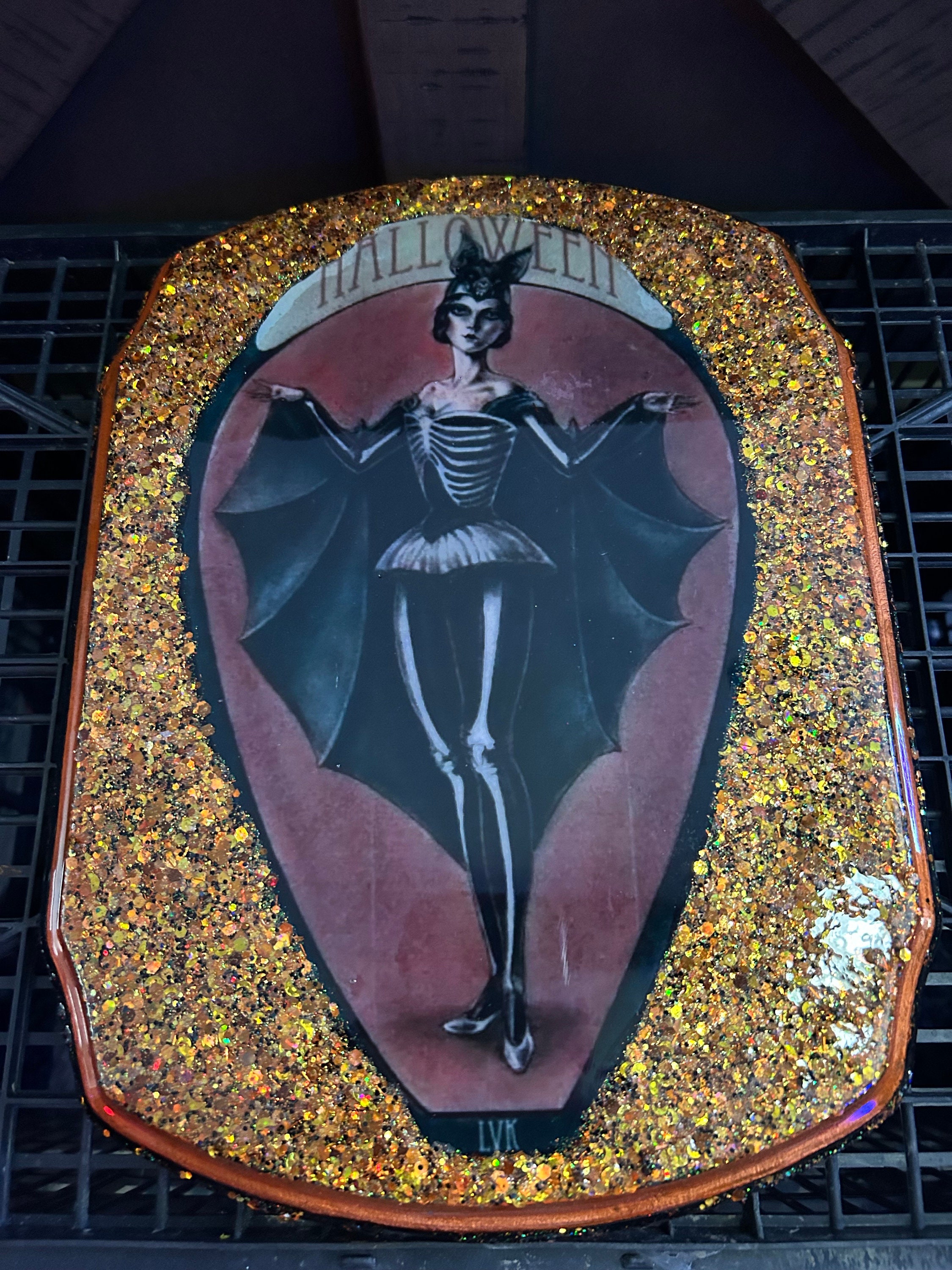 Halloween Costume Party Large Horror Wall Plaque - Etsy