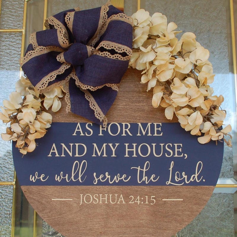 Christian Wreath - Etsy