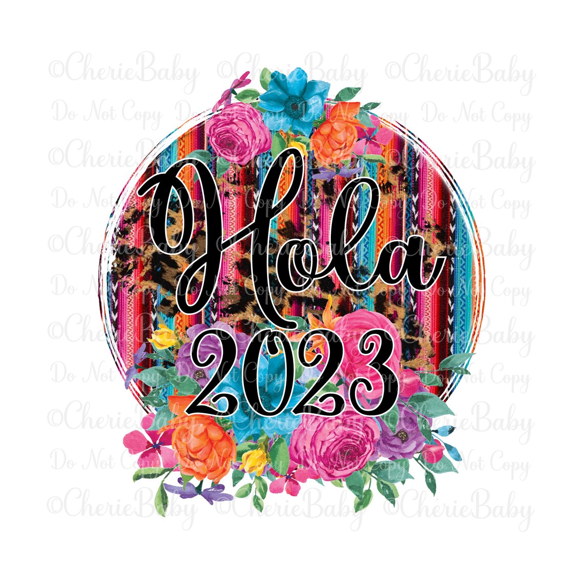 Hola 2023 Sublimation Design Printable Png Digital - Etsy
