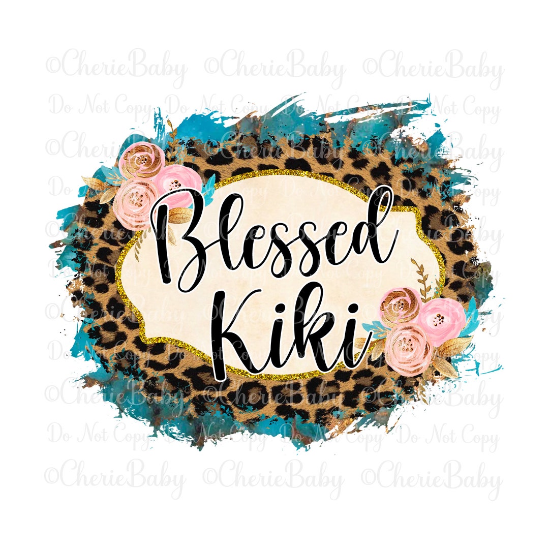 Blessed Kiki Sublimation Design, Printable Png, Digital Download ...