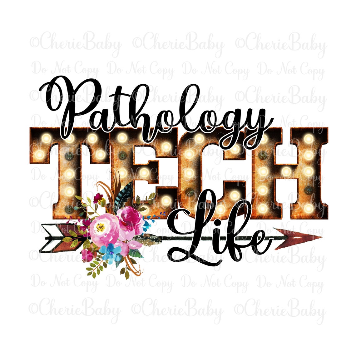 Pathology Tech Life Sublimation Design Printable Png - Etsy