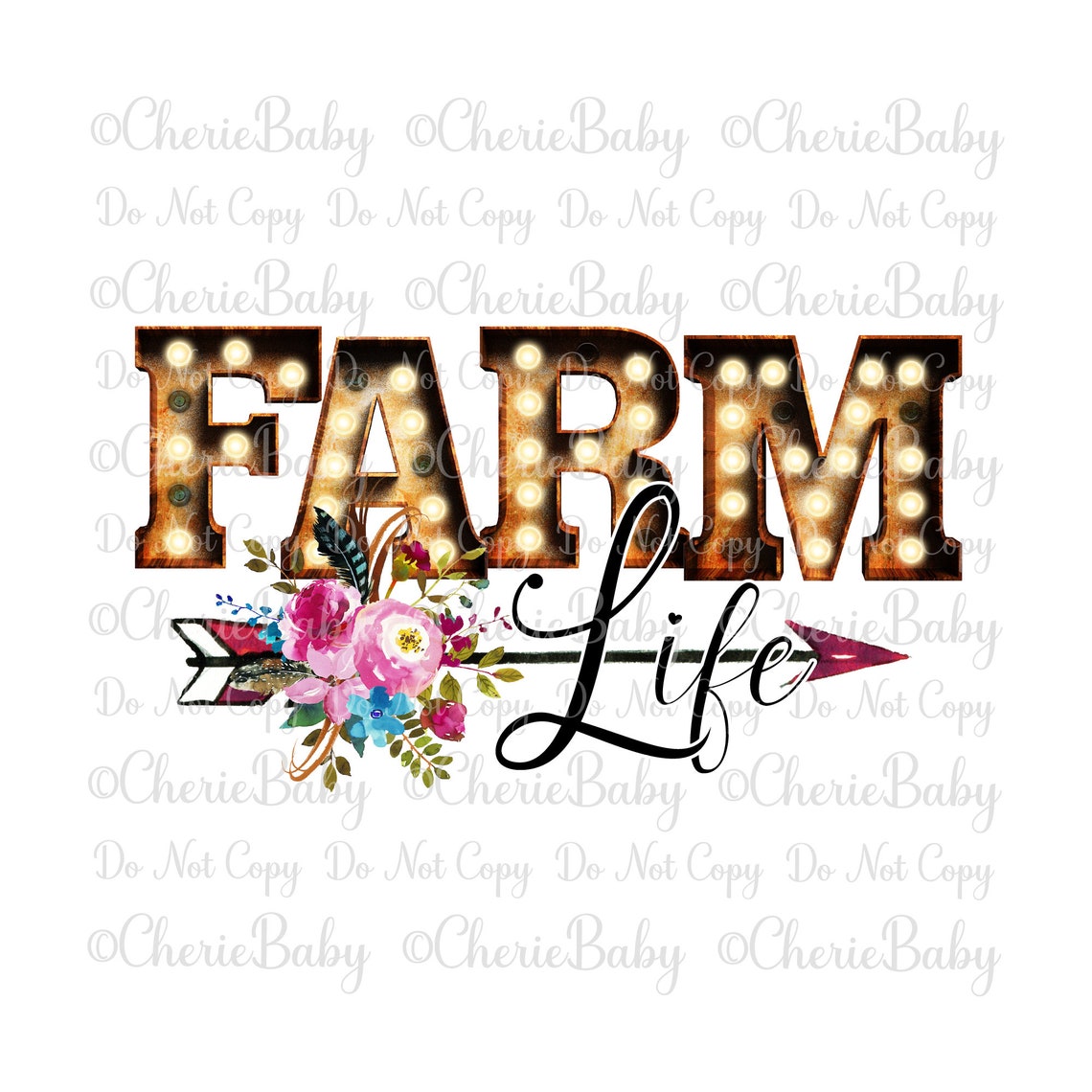Farm Life Sublimation Design Printable Png Digital - Etsy