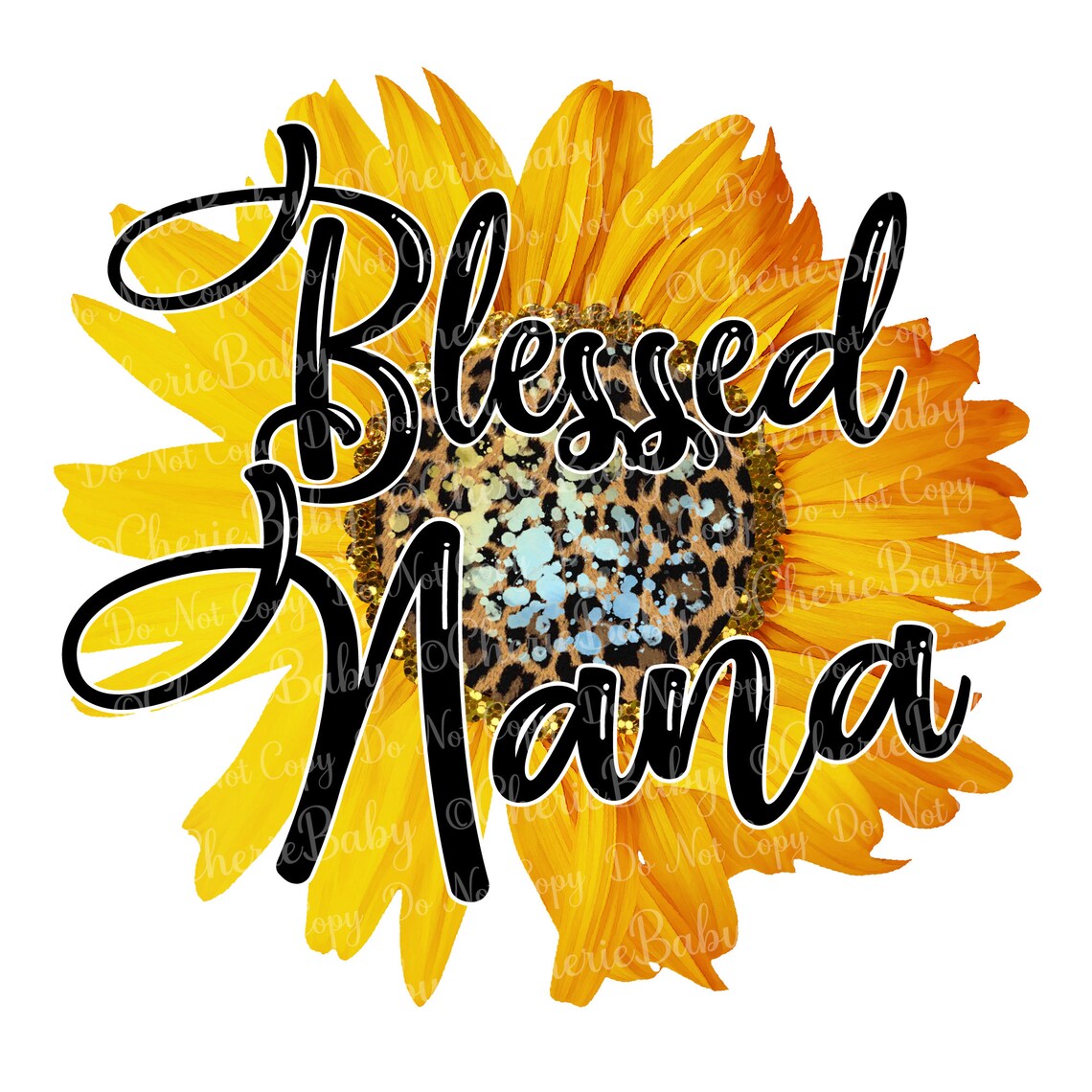 Blessed Nana Sublimation Design Printable png Digital | Etsy
