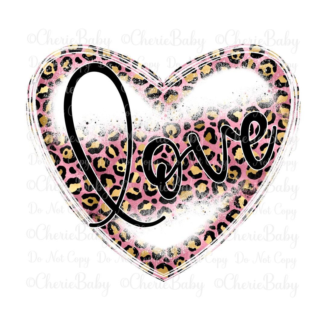 Love Sublimation Design, Printable Png, DTF Digital Download. Pink ...