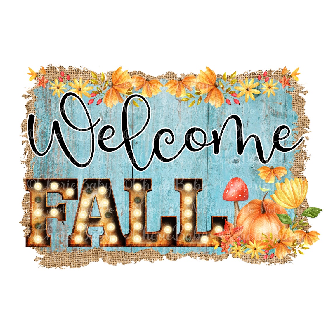 Fall Sublimation Design Bundle 5 Digital Downloads Five | Etsy