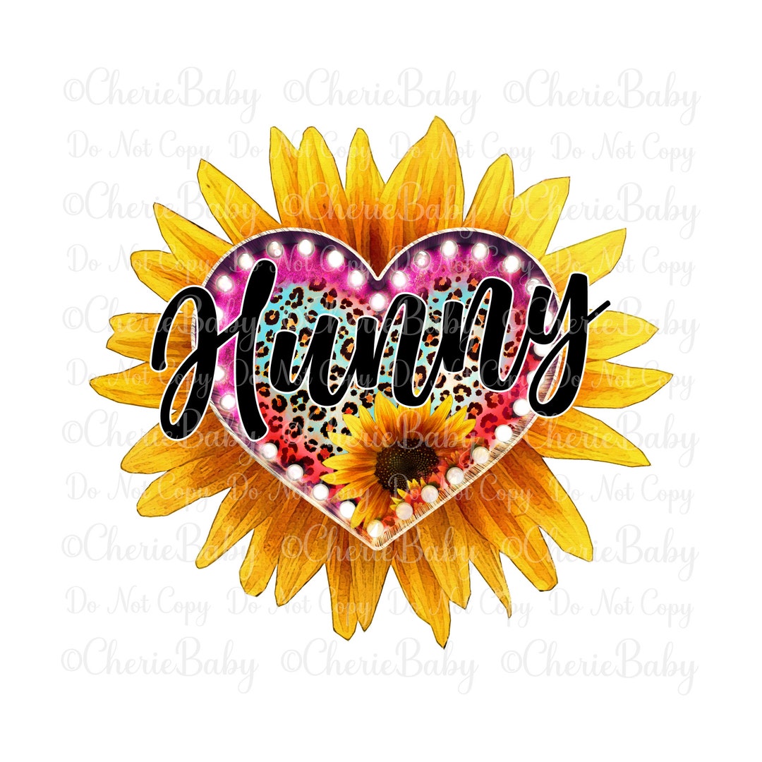Hunny Sublimation Design, Printable PNG, DTF Digital Download ...