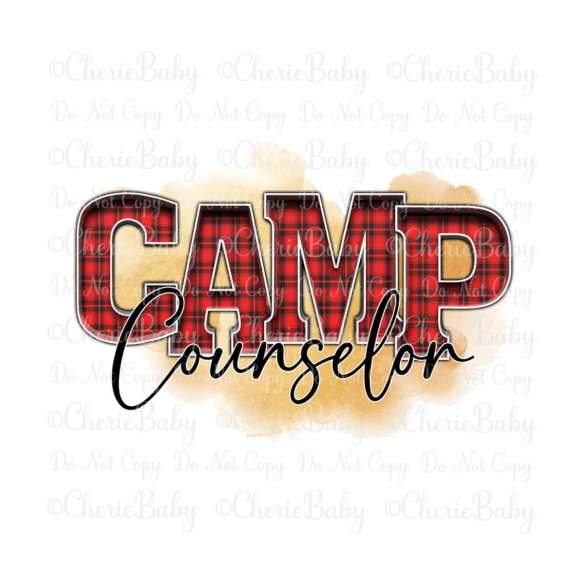 Camp Counselor Sublimation Design Printable Png Digital - Etsy