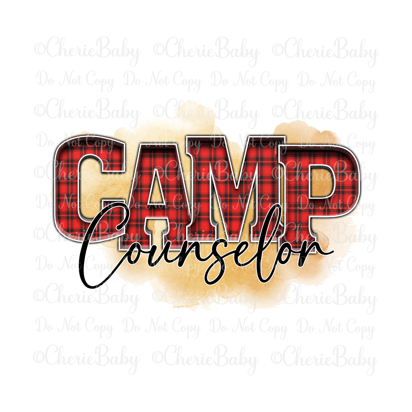 Camp Counselor Sublimation Design Printable Png Digital - Etsy