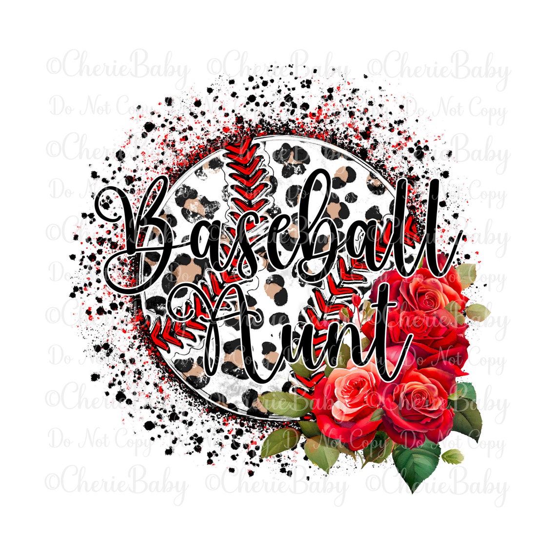 Baseball Aunt Sublimation Design Printable Png Digital - Etsy