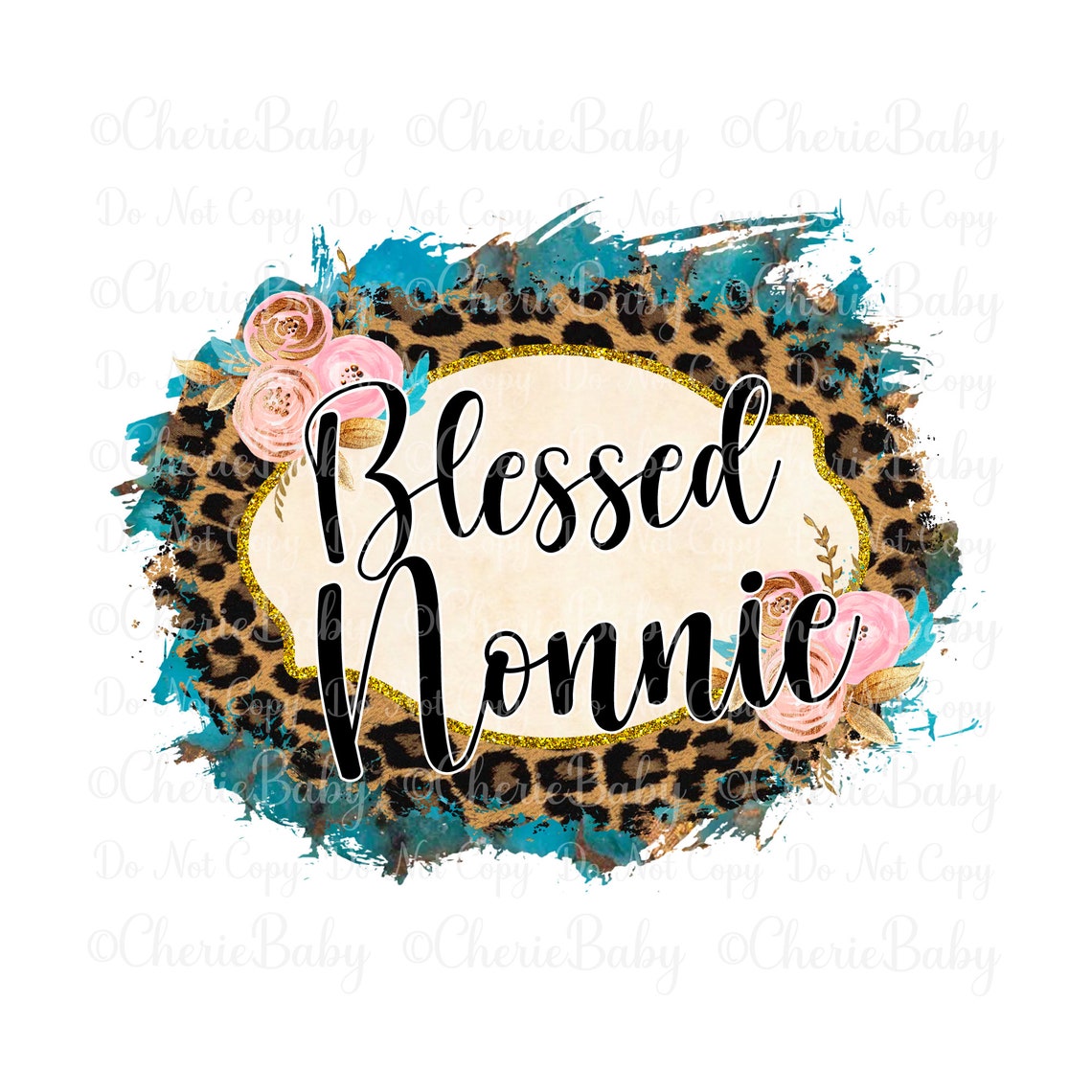 Blessed Nonnie Sublimation Design Printable Png Digital | Etsy