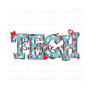 Surgical Tech Sublimation Design, Printable Png, DTF Digital Download ...