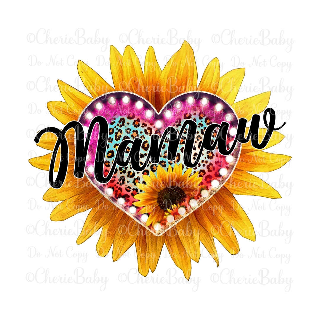 Mamaw Sublimation Design, Printable Png, DTF Digital Download, Marquee ...