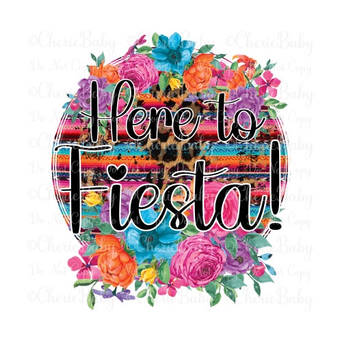 Fiesta Squad Sublimation Design Printable Png Digital - Etsy