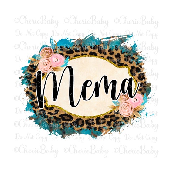 Mema Sublimation Design Printable Png Digital Download | Etsy