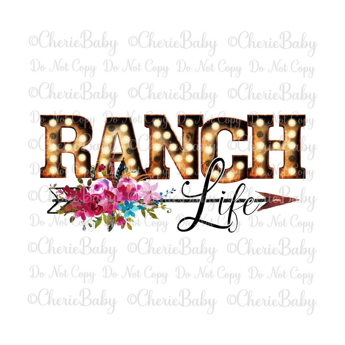 Ranch Life Sublimation Design Printable Png Digital - Etsy