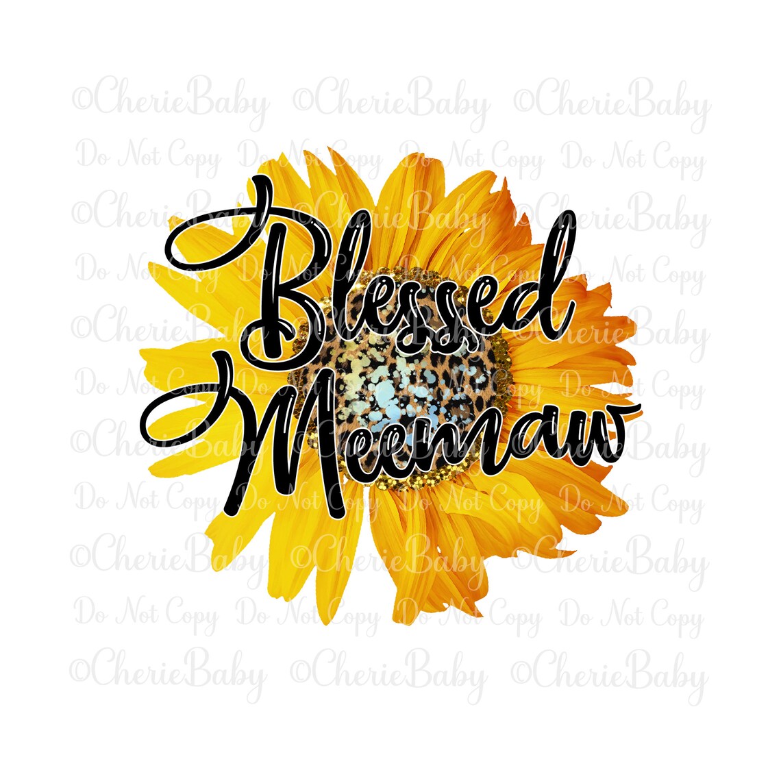 Blessed Meemaw Sublimation Design Printable Png Digital - Etsy