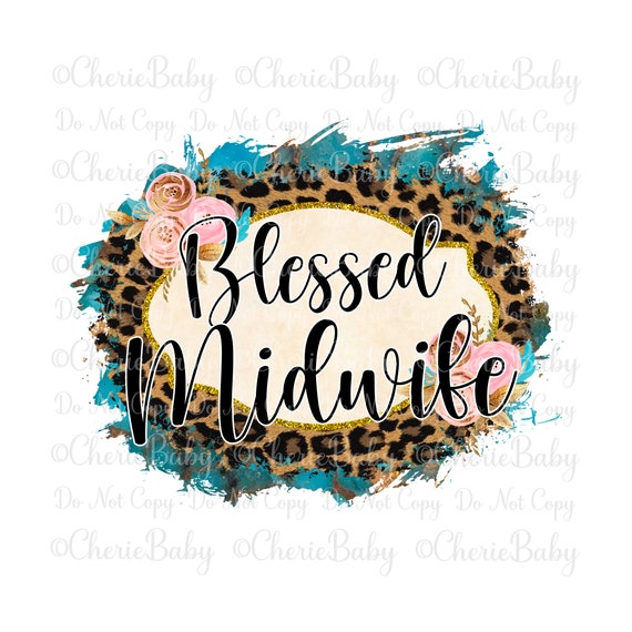 Blessed Midwife Sublimation Design Printable Png Digital - Etsy