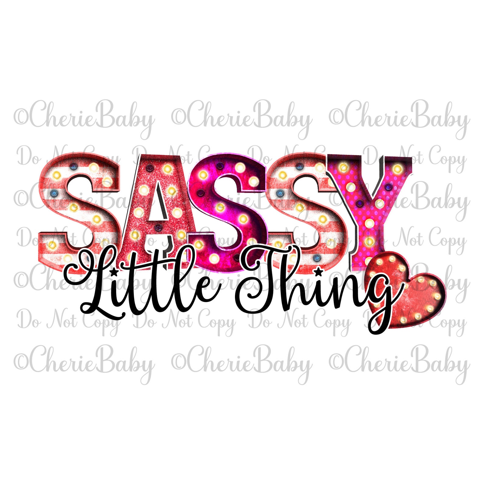 Sassy Little Thing Sublimation Design Printable Png - Etsy