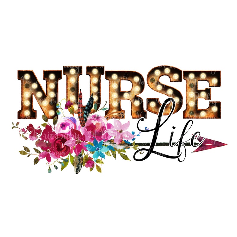BUNDLE Nurse Sublimation Designs 6 Nursing Designs - Etsy