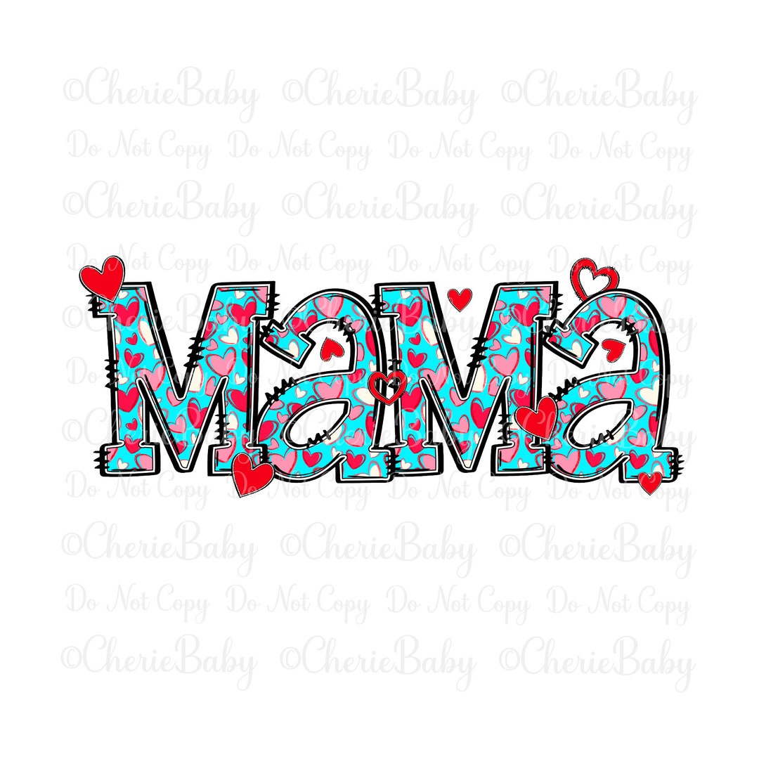 Mama Sublimation Design, Printable Png, DTF Digital Download, Printable ...