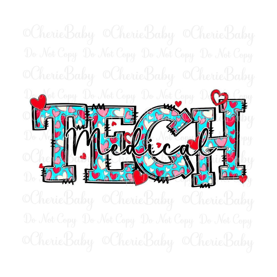 Medical Tech Sublimation & DTF Design, Printable Png, Digital Download ...