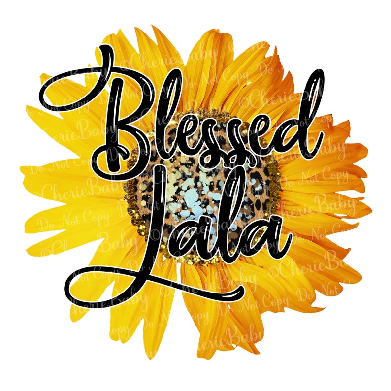 Blessed Lala Sublimation Design Printable Png Digital | Etsy