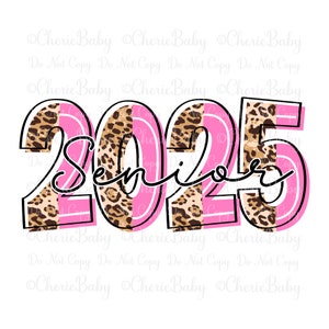 Senior 2025 Sublimation Design, Printable Png, DTF Digital Download ...