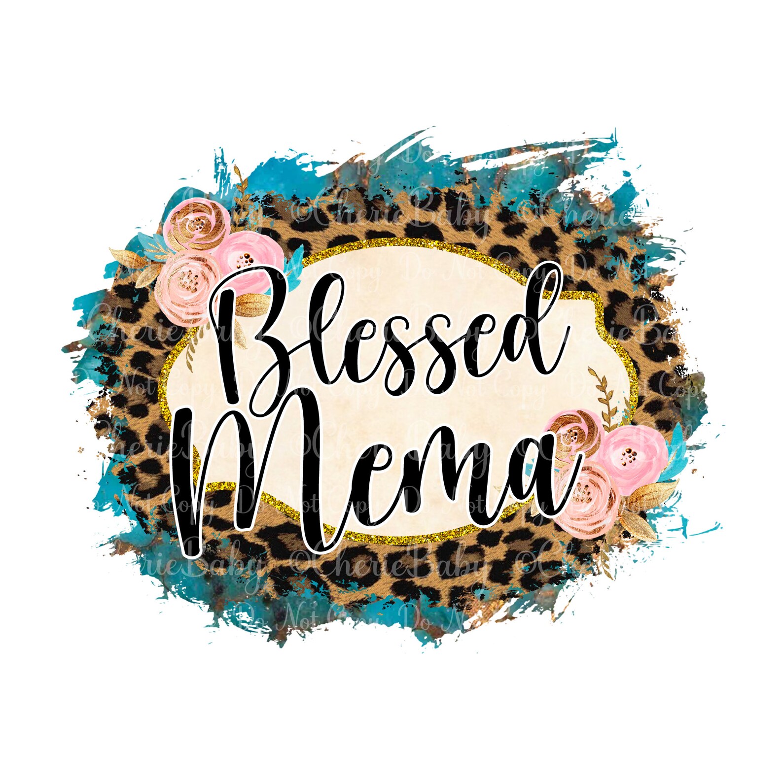 Blessed Mema Sublimation Design Printable Png Digital | Etsy