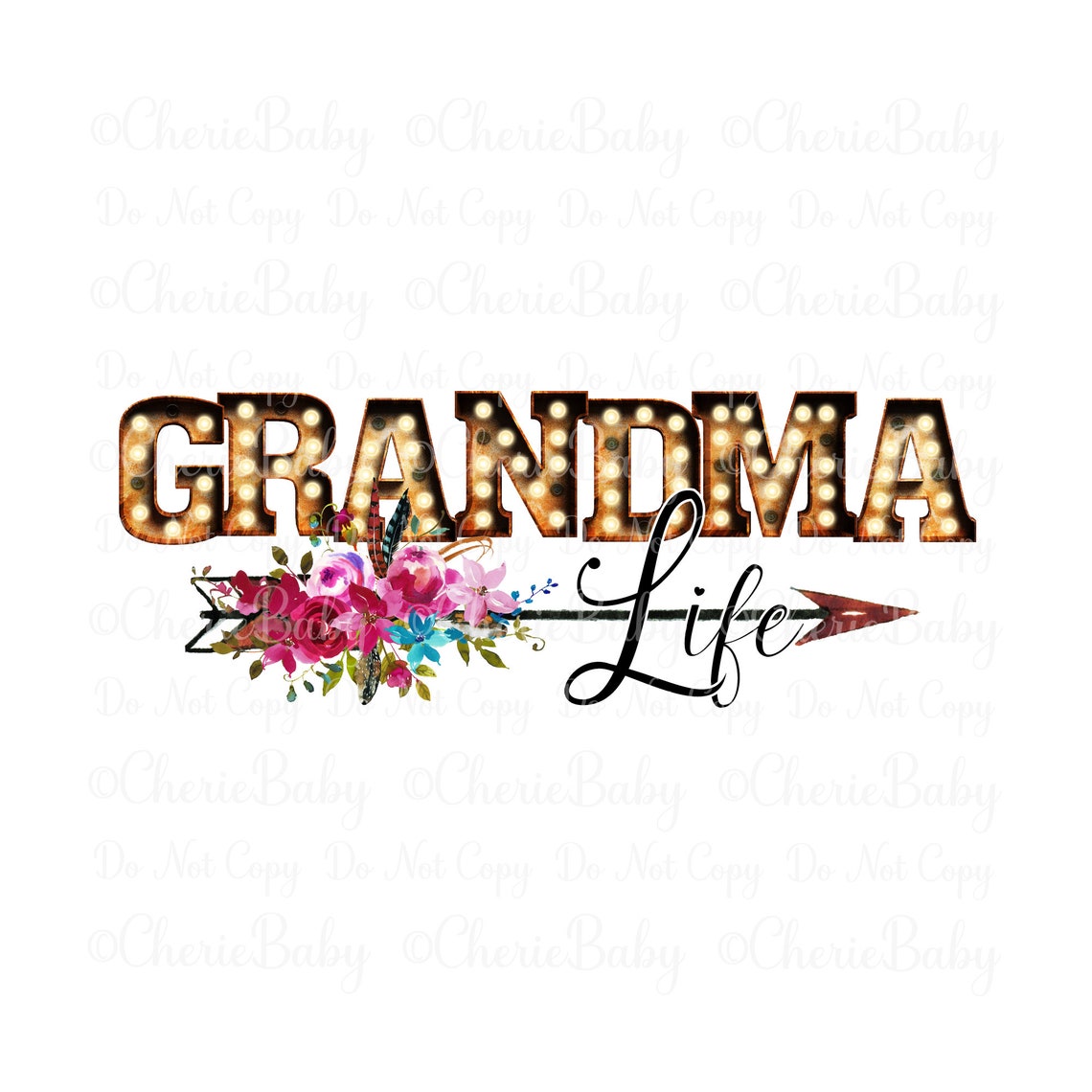 GRANDMA Life Sublimation Design Printable Png Digital - Etsy