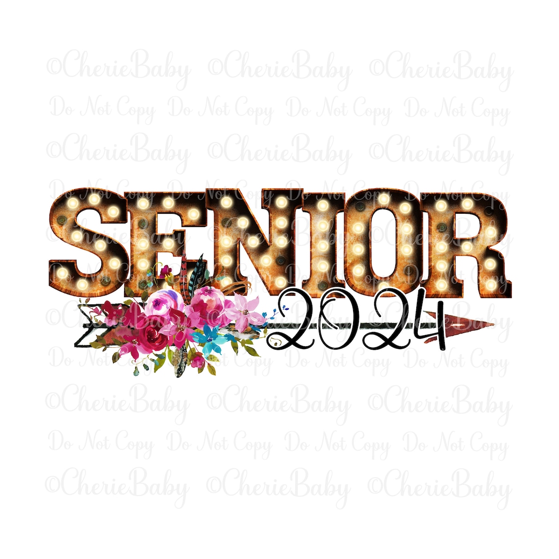 Senior 2024 Sublimation Design Printable Png Digital - Etsy