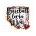 Baseball Lovin' Mimi Sublimation Design Printable Png Digital Download ...