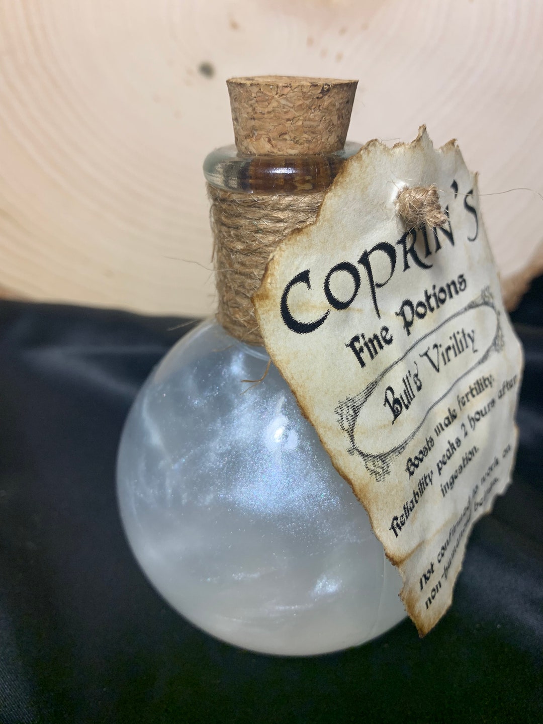 Bull's Virility Potion prop - Etsy