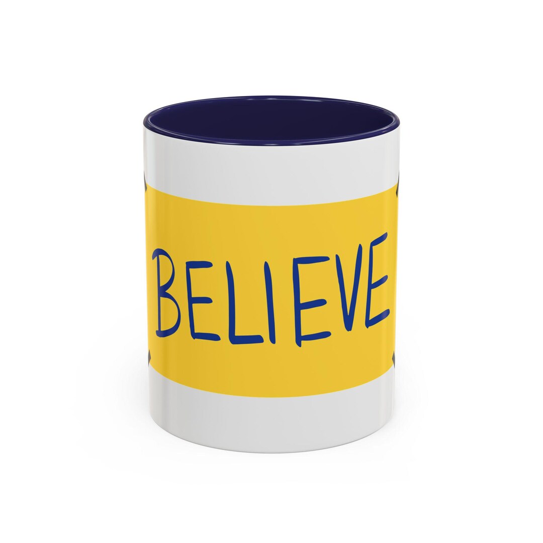 Ted Lasso Believe Sign Ceramic Coffee Mug, 11 Oz - Etsy