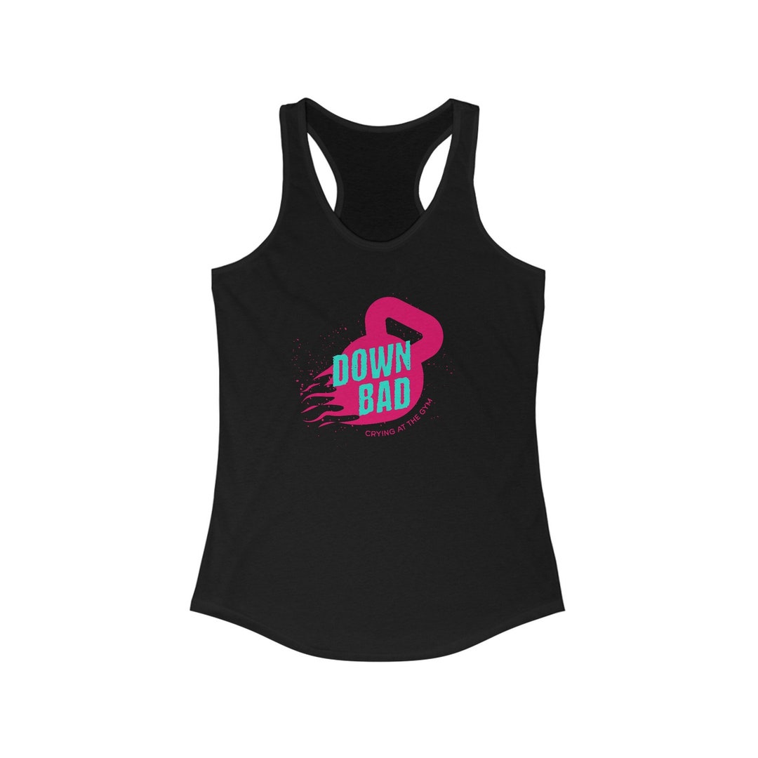 Down Bad Crying at the Gym Tortured Poets Department Taylor Swift Tank ...