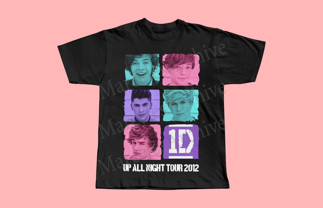 Up All Night Merch // One Direction T-shirt - Etsy