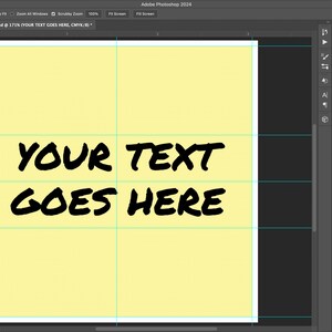 Sticky Note-inspired Photoshop Template (3" X 3") for Durable Reminders ...