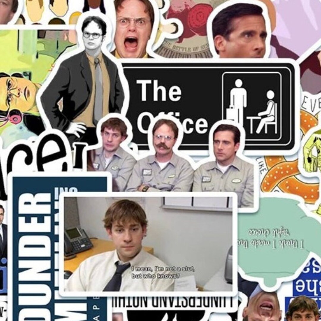 10-50 Sticker Set the Office No Repeats Vinyl Decal Pack Waterproof ...