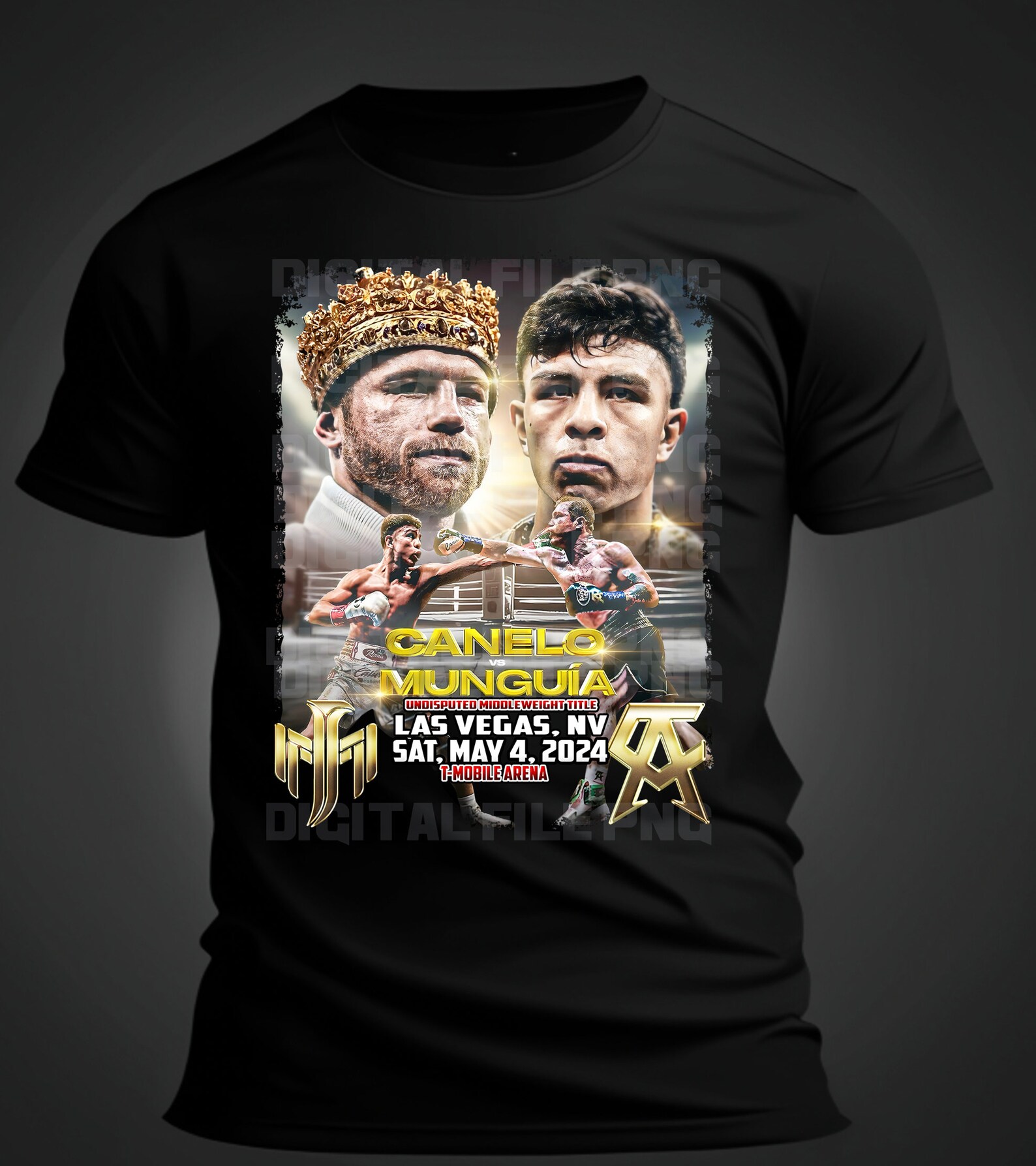 Canelo Vs Munguia Digital File Png.png - Etsy
