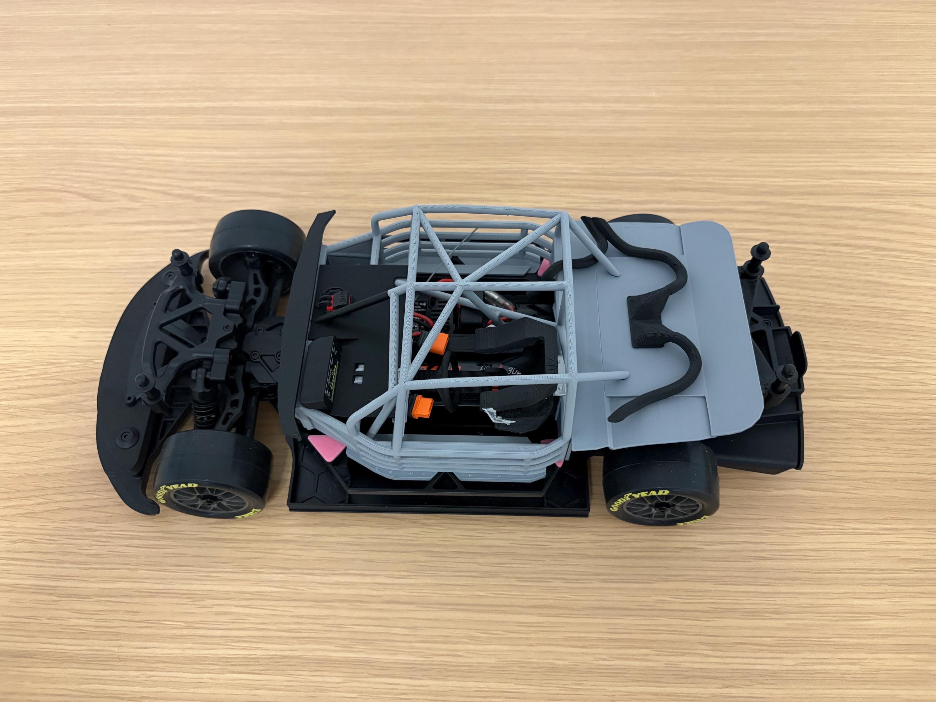 1:12 Losi NASCAR Nextgen Roll Cage Interior Kit 3D Printed - Etsy