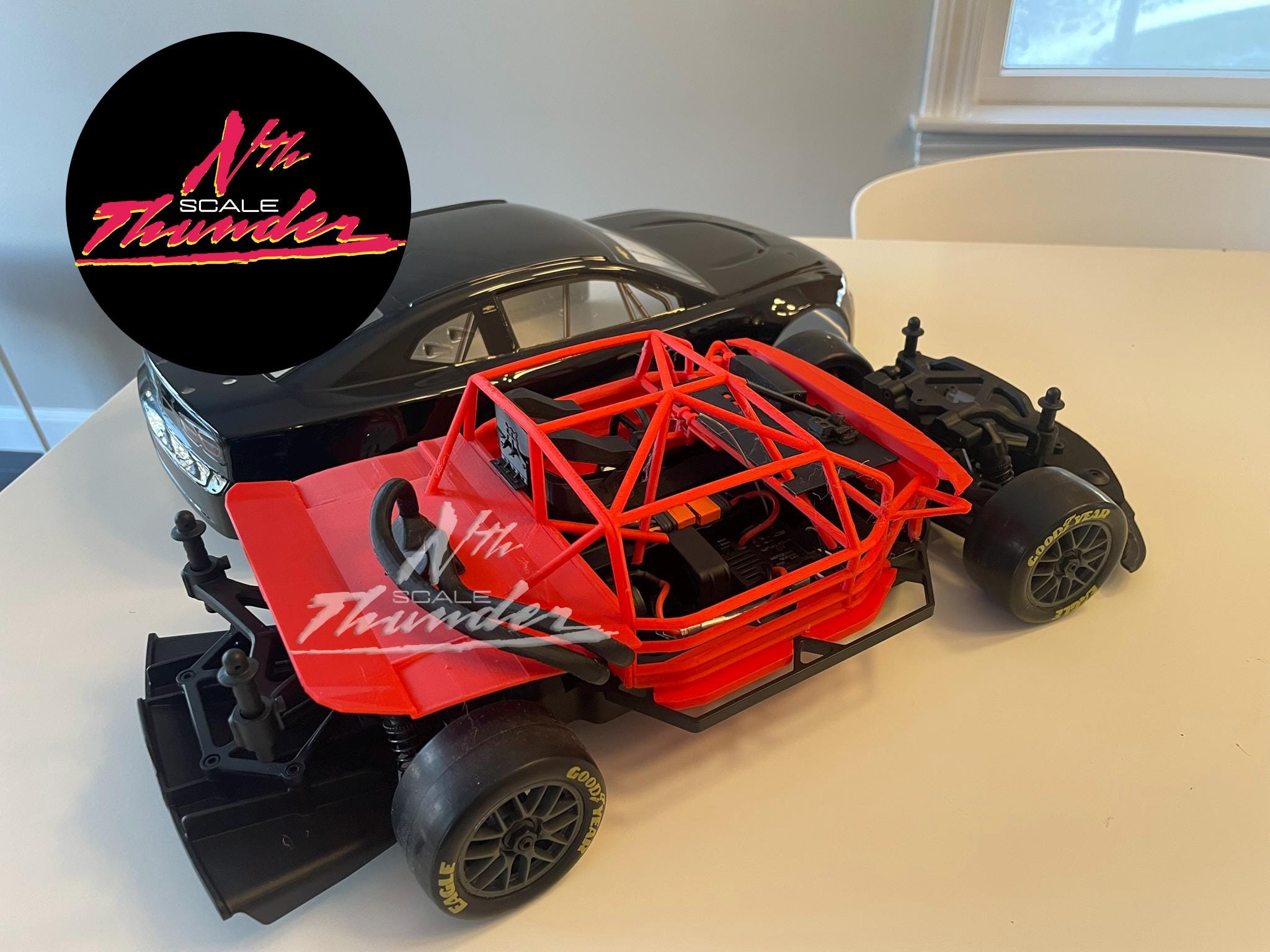Losi 1:12 3D Printed Roll Cage NASCAR Nextgen Interior - Etsy