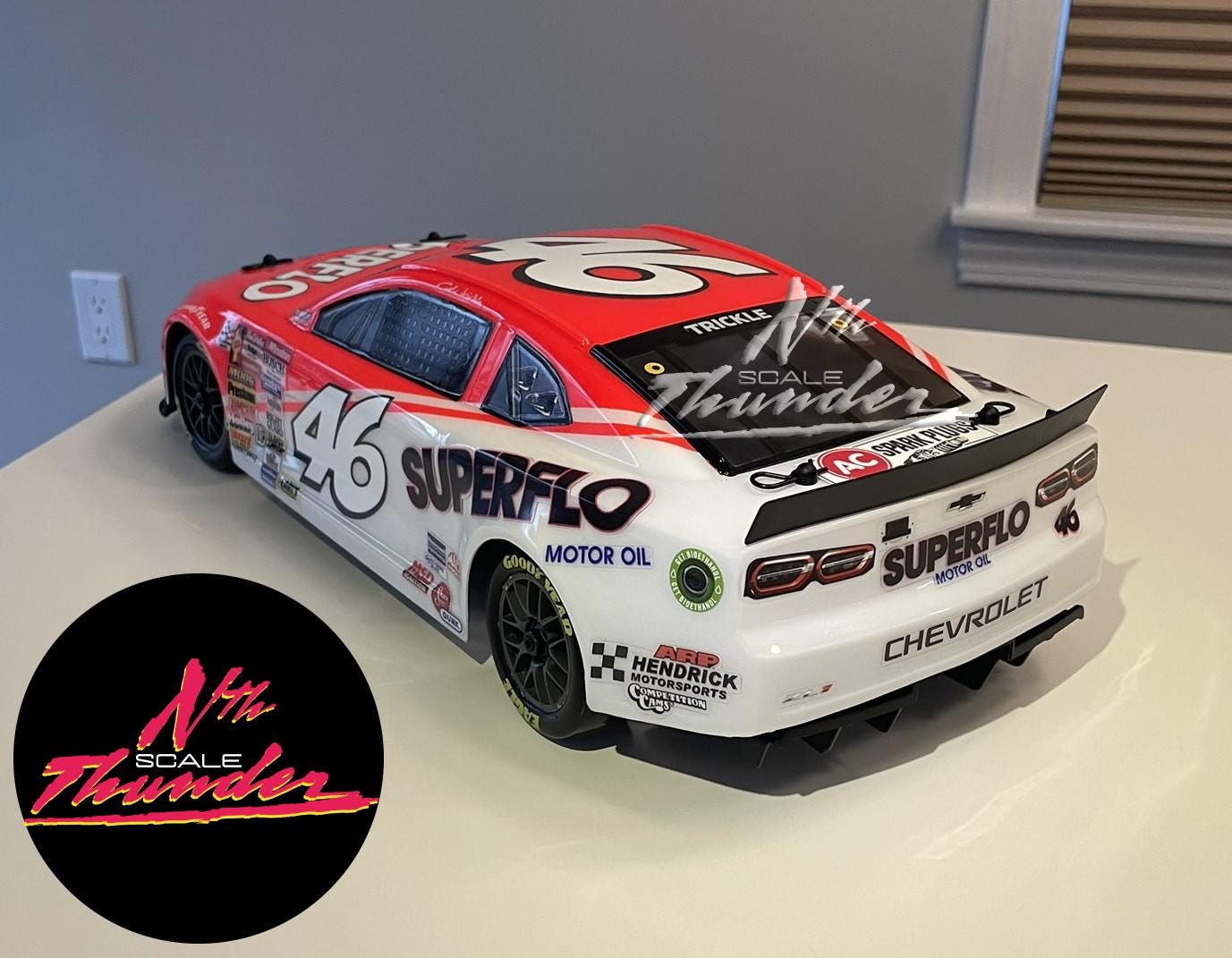 Days of Thunder Losi 1:12 Cole Trickle #46 Superflo Vinyl Decals - Etsy