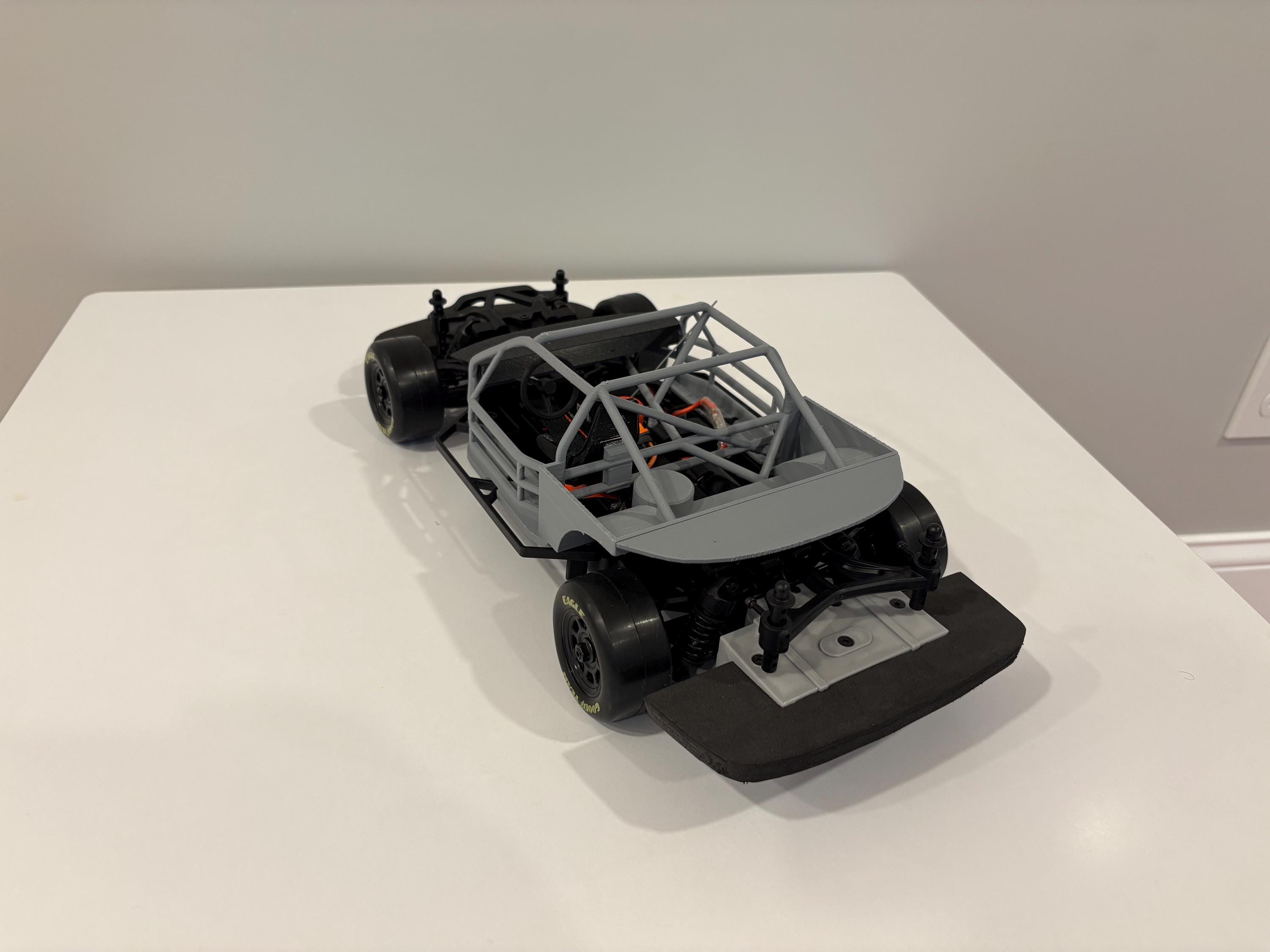 1:12 Losi NASCAR Lumina/thunderbird Roll Cage Interior Kit 3D Printed ...
