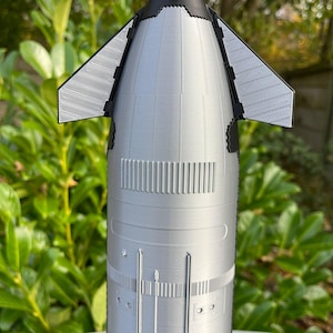 Spacex Starship S33 1:100 Model - Movable Flaps - High Quality - 50CM ...